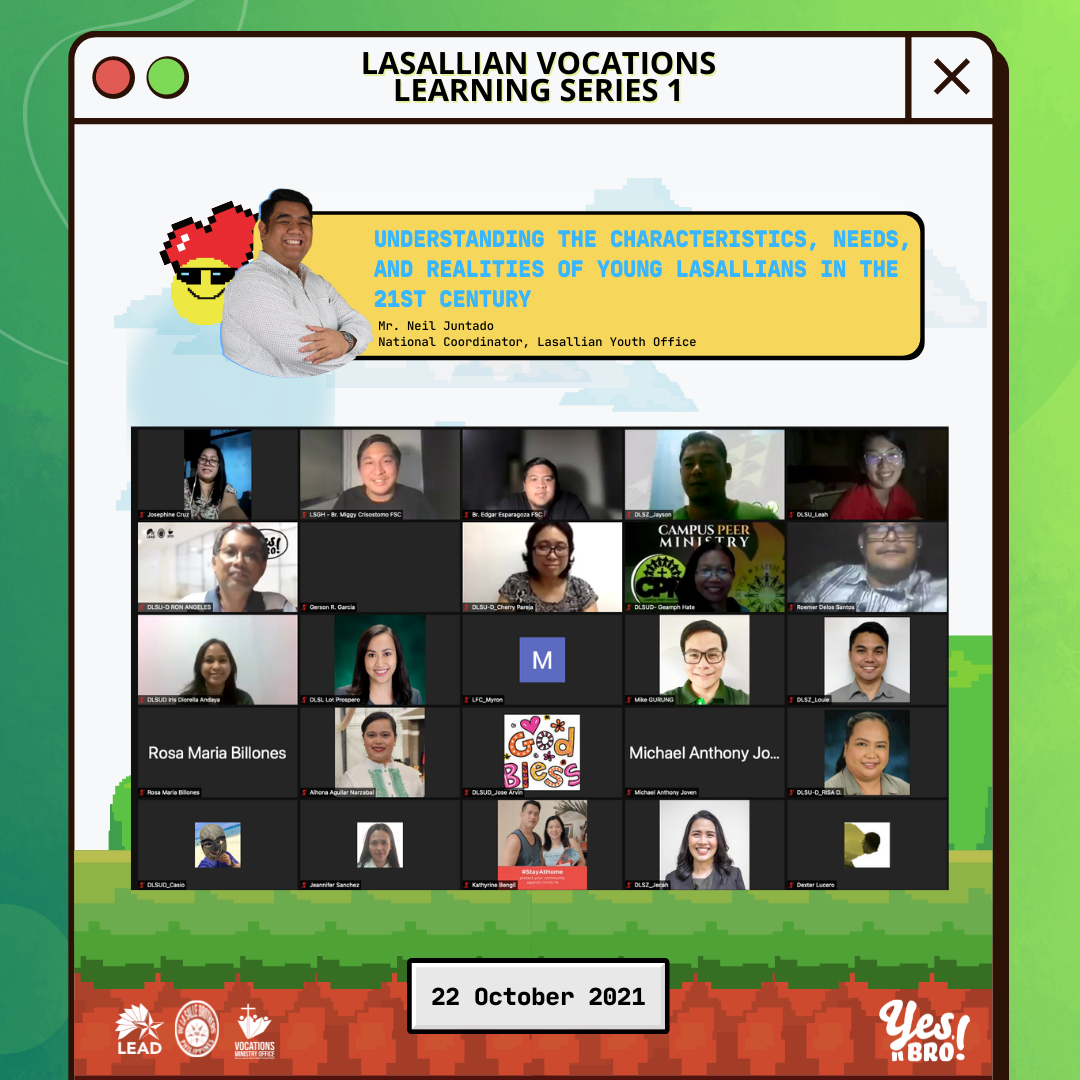 Lasallian Vocations Learning Series 1.1 | Lasallian East Asia District